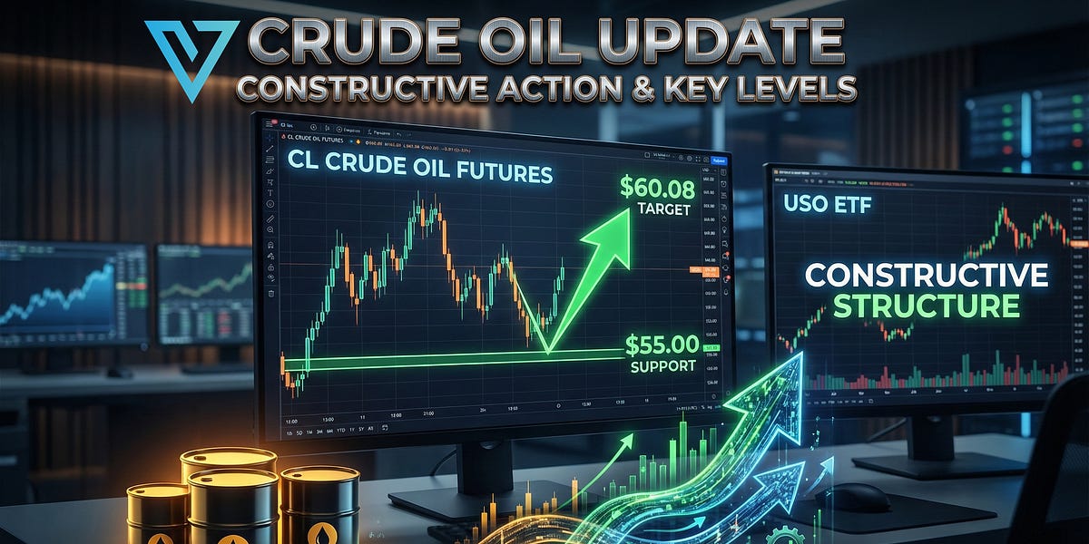 Crude Oil & USO: Constructive Action & The Key Levels