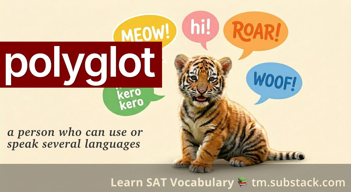 Polyglot — Meaning, Definition, & Examples | SAT Vocabulary