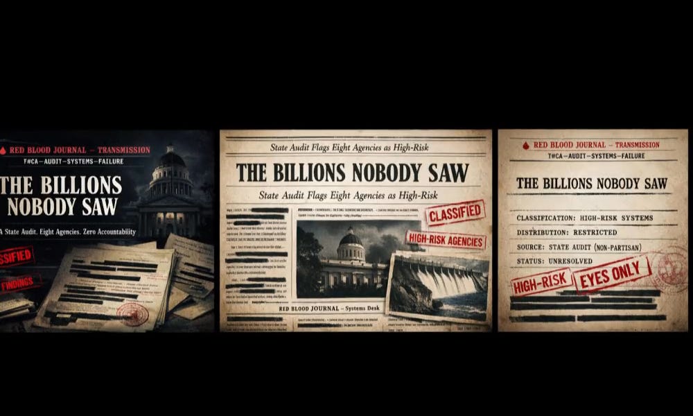 🩸THE BILLIONS NOBODY SAW - Red Blood Journal