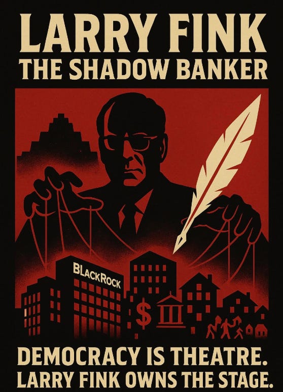 Puppets of Babylon: Larry Fink — The Shadow Banker