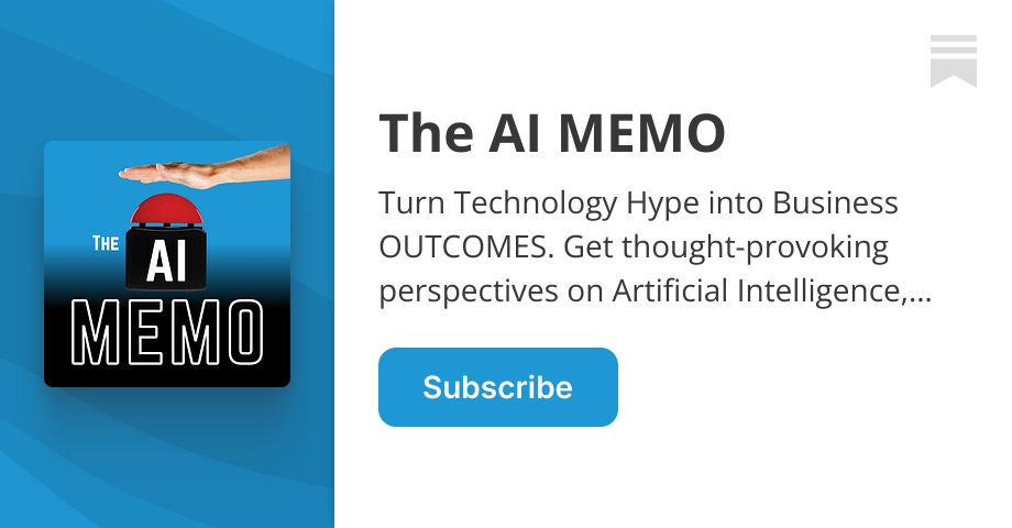 The AI MEMO | Andreas Welsch | Substack