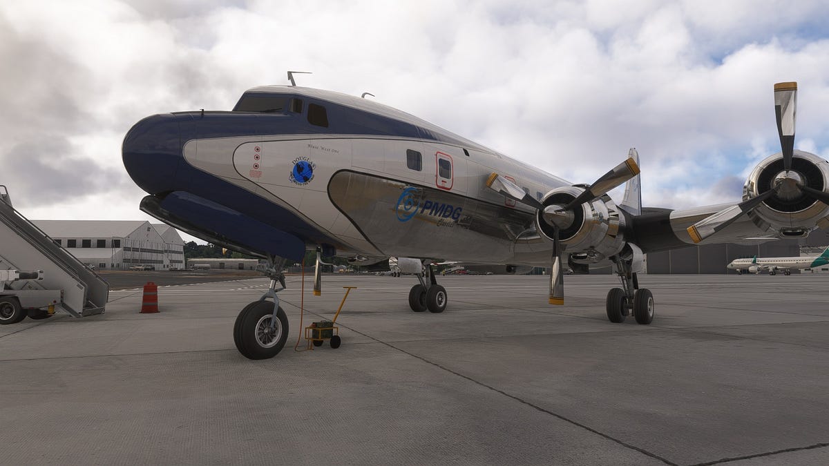Flight Simulator 2024 PMDG Douglas DC-6 Startup Procedure
