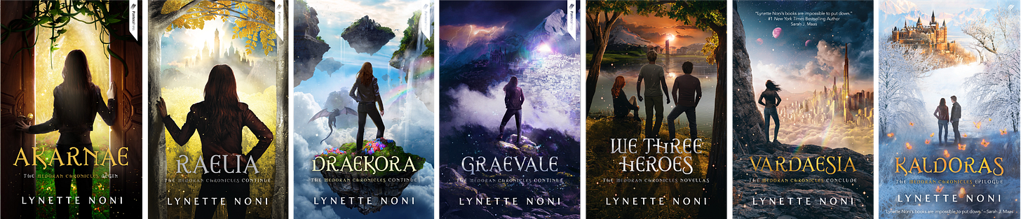 The Medoran Chronicles - New Covers! - Lynette Noni