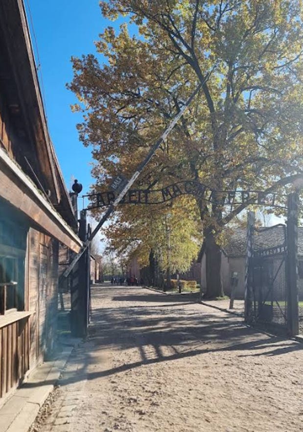 On the Location of the Famous ‘Arbeit Macht Frei’ Gate of Auschwitz