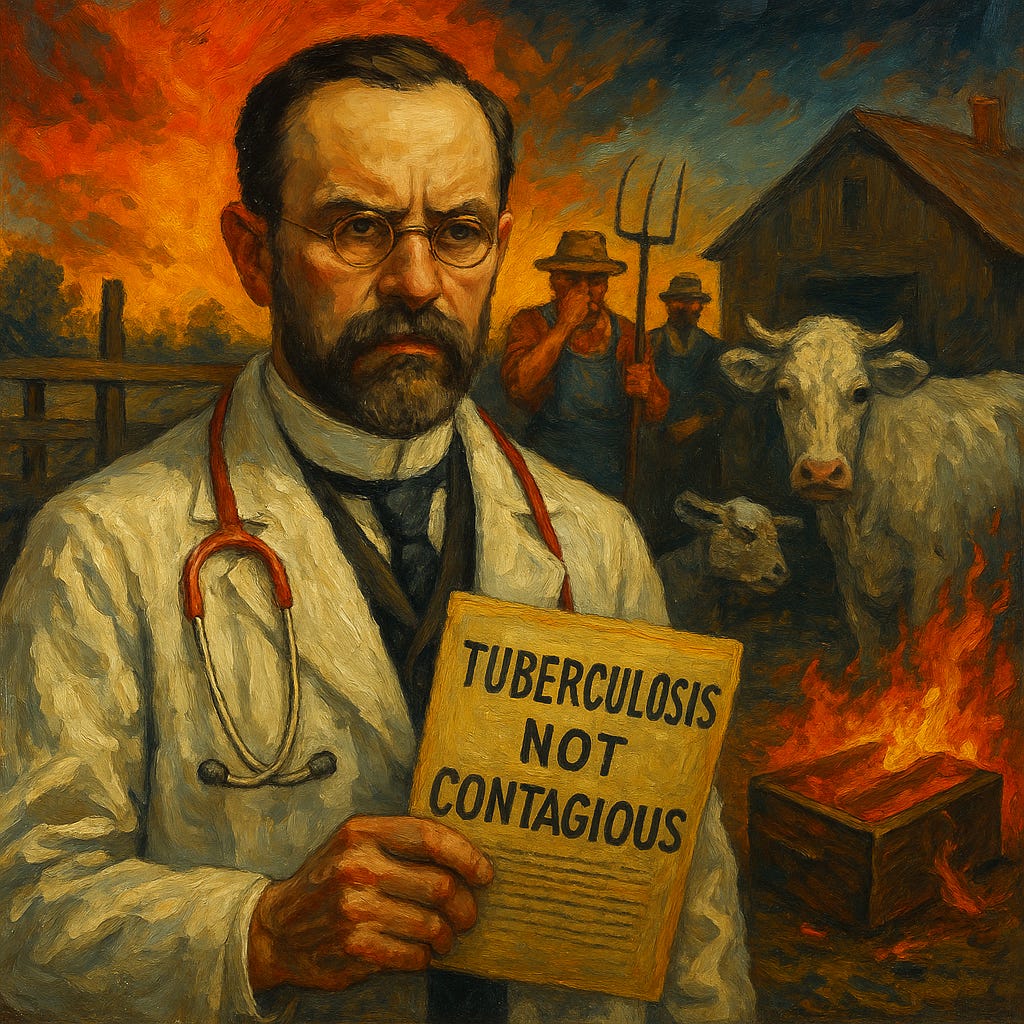 Tuberculosis (Consumption) Not Contagious (1897)