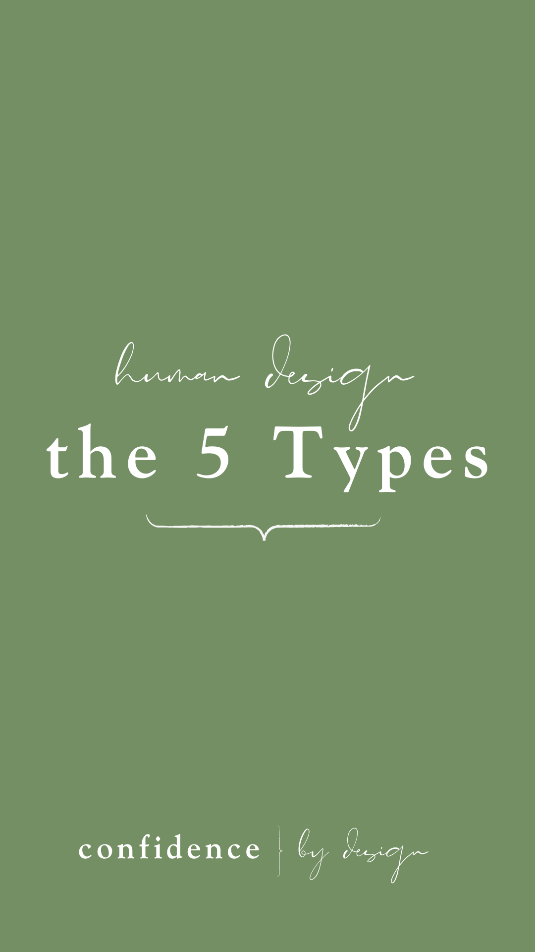 what are the 5 Types in Human Design? - by Sarah Lynas