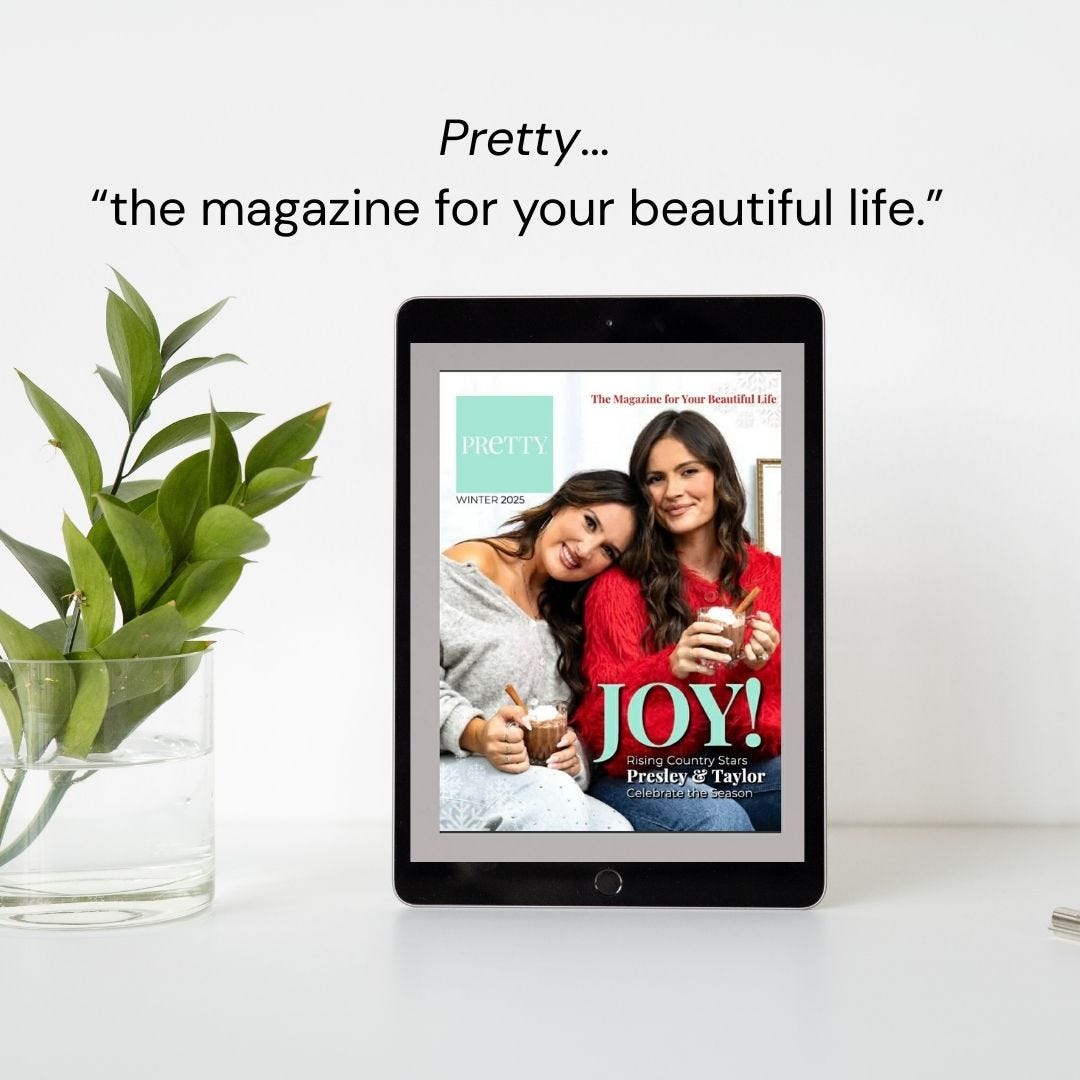 Discover the new magazine "Pretty," and meet publisher Ginger Stewart
