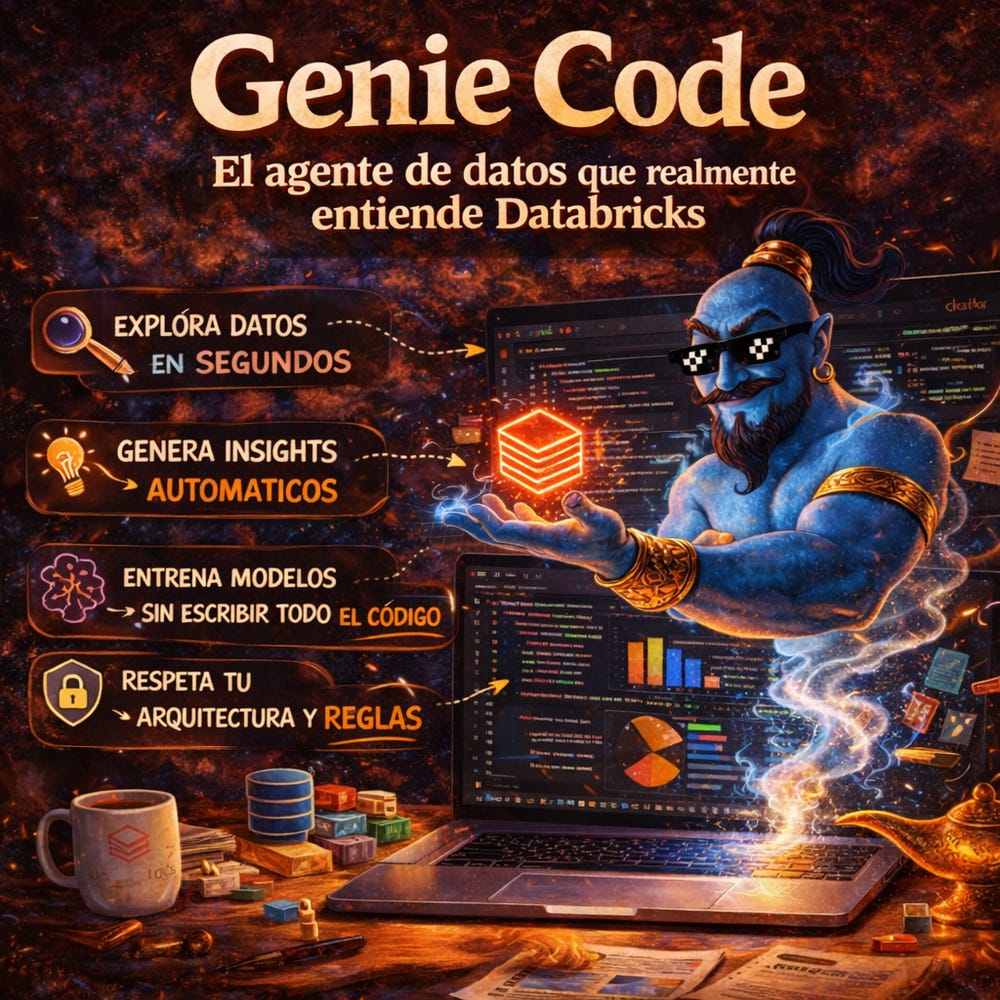 🤖 Genie Code - by Lucas Mengual - Hablando De Data