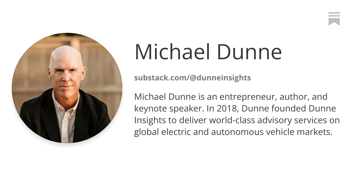 Michael Dunne | Substack