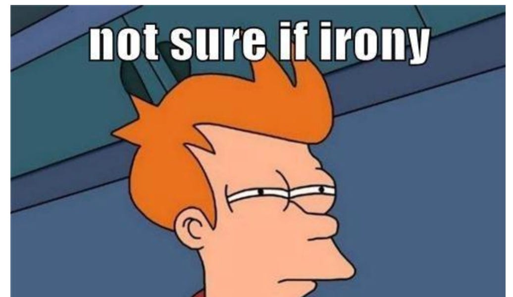 Post-irony: The ethos of our time? - by Marie Dollé