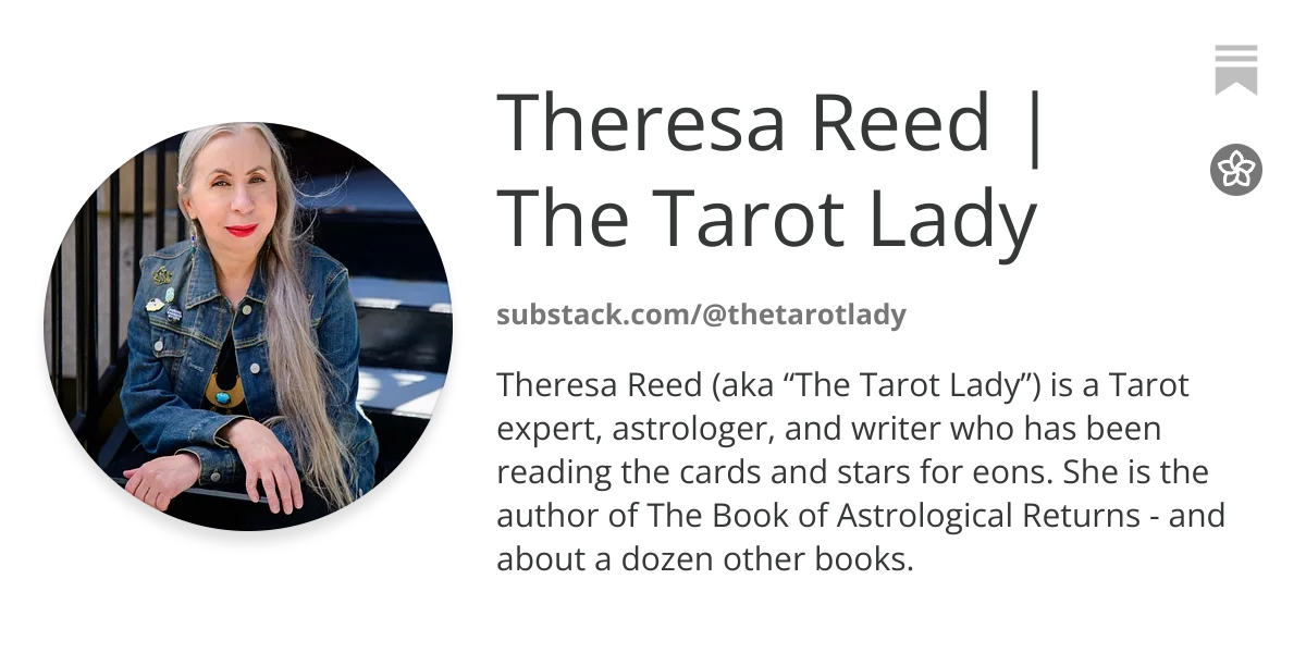 Theresa Reed | The Tarot Lady | Substack