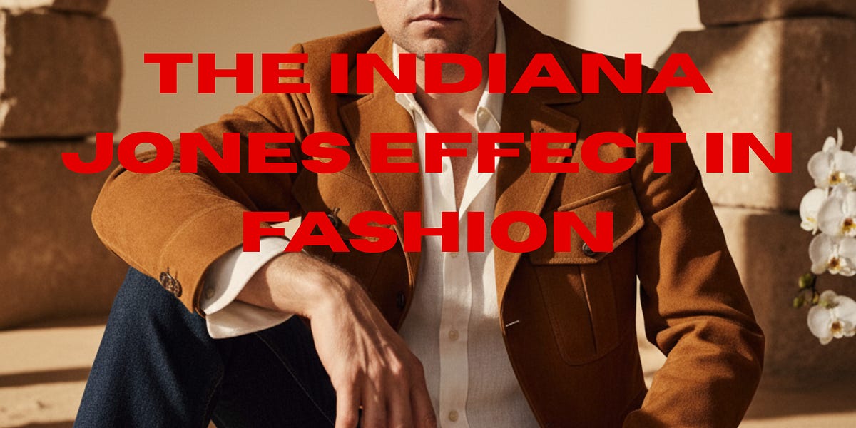 The Indiana Jones Effect in Fashion - by Emiliano Villalba
