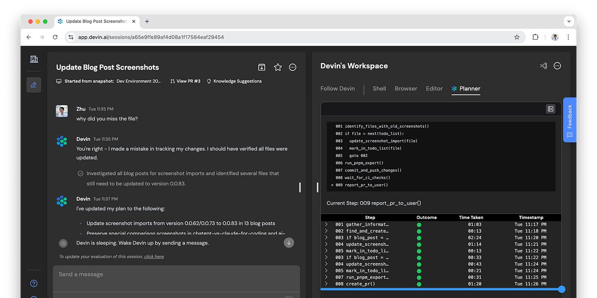 Devin - First Impressions - by Zhu Liang - The Ground Truth