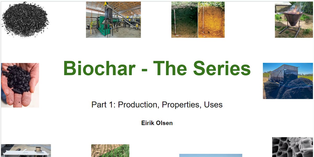 Biochar: The Series - Part 1 - by Eirik Olsen