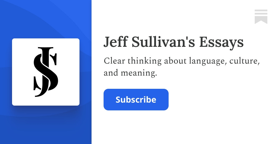 Jeff Sullivan's Essays | Substack