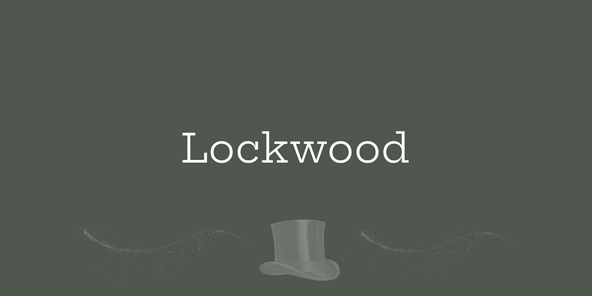 Mr. Lockwood - by Jessica Leigh Allen