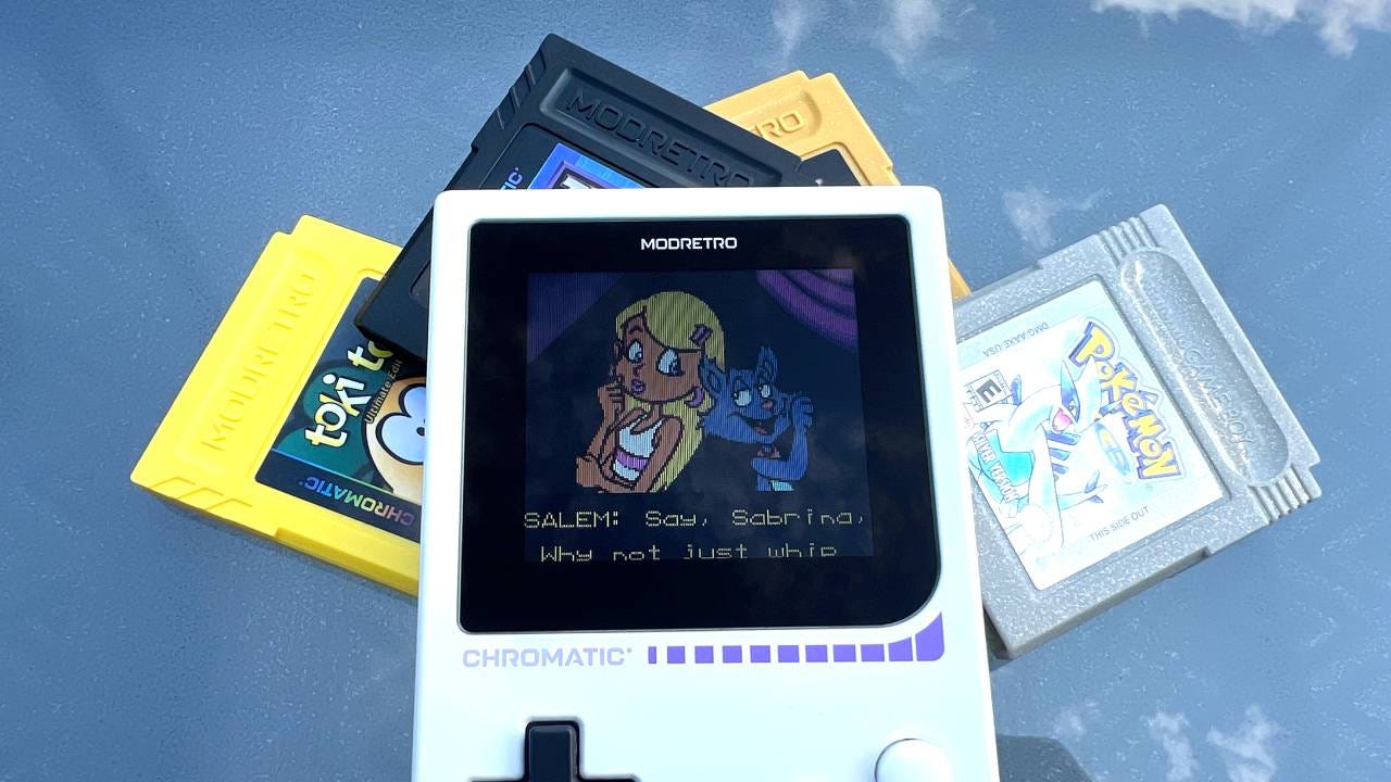 ModRetro Chromatic review: a perfect retro revival of the Game Boy and Game Boy Color