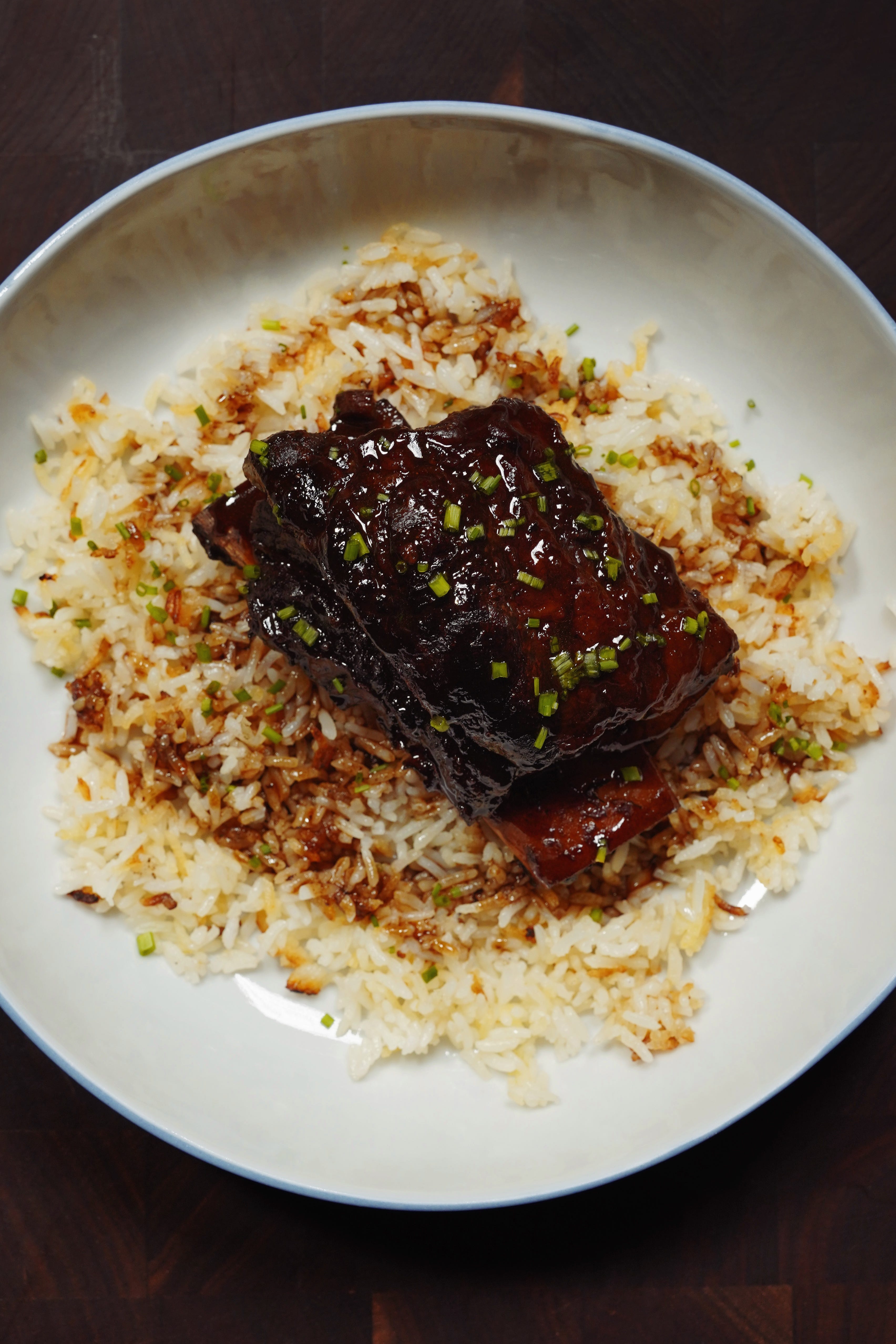 Kettle & Fire Beef Short Ribs with Crispy Rice