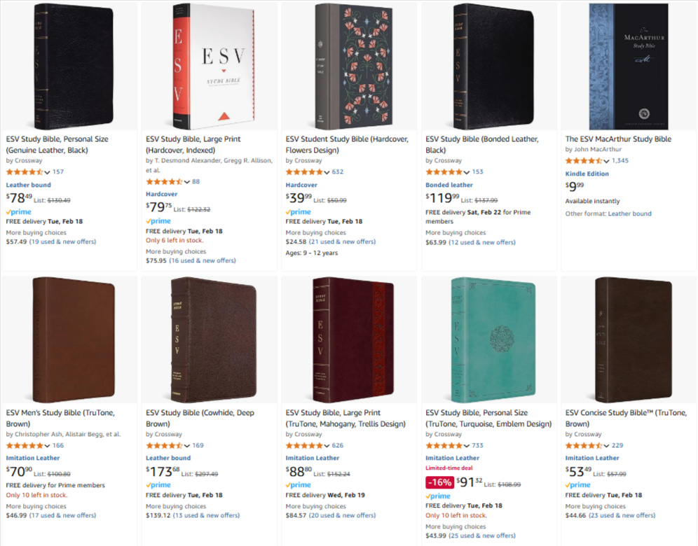 2025 ESV Bible Update Makes 68 Changes, Including Significant Edit to ...