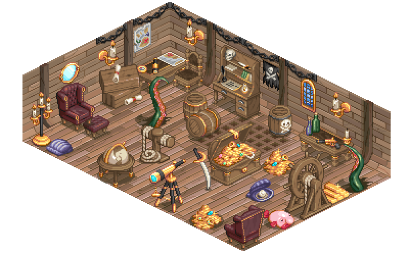 Patch 0.68 - June Update! Pirate Theme! New items, themed furniture ...