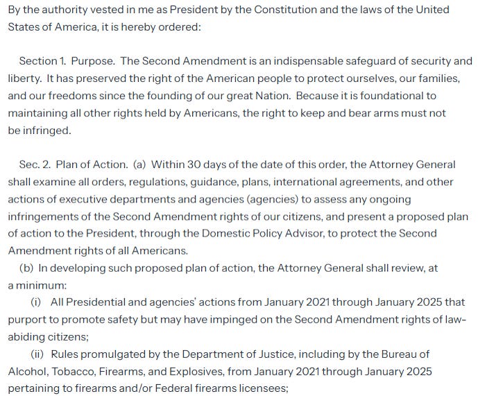 Department of Justice (DOJ) Creates ‘Second Amendment Office’ in Civil ...