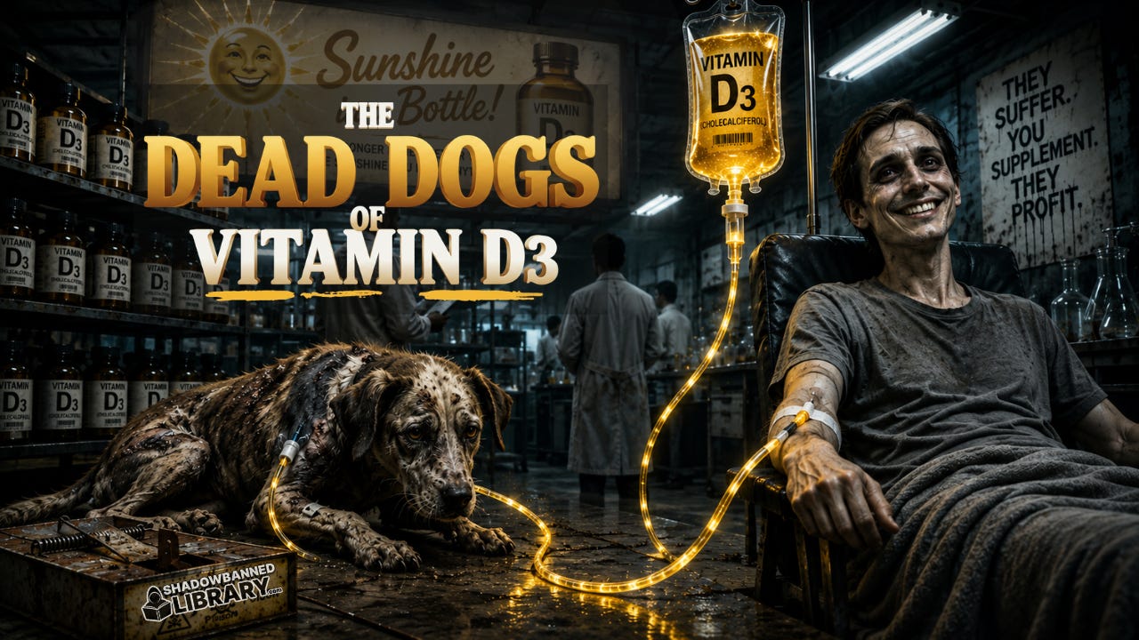 The Dead Dogs of Vitamin D3 - Medicine Girl’s Substack
