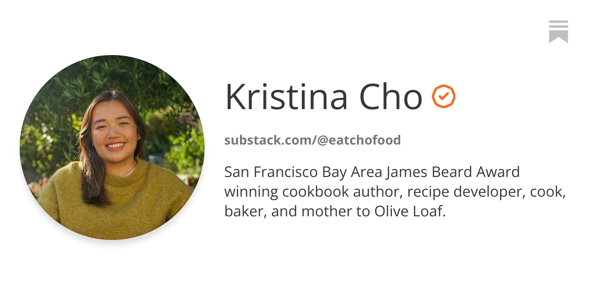 Kristina Cho | Substack