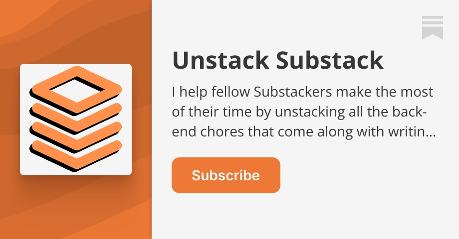 Unstack Substack | Kristi Keller 🇨🇦 | Substack