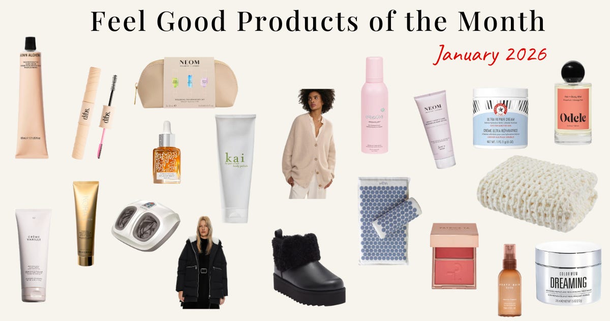 Winter Feel-Good Products: What Helped Me Survive January