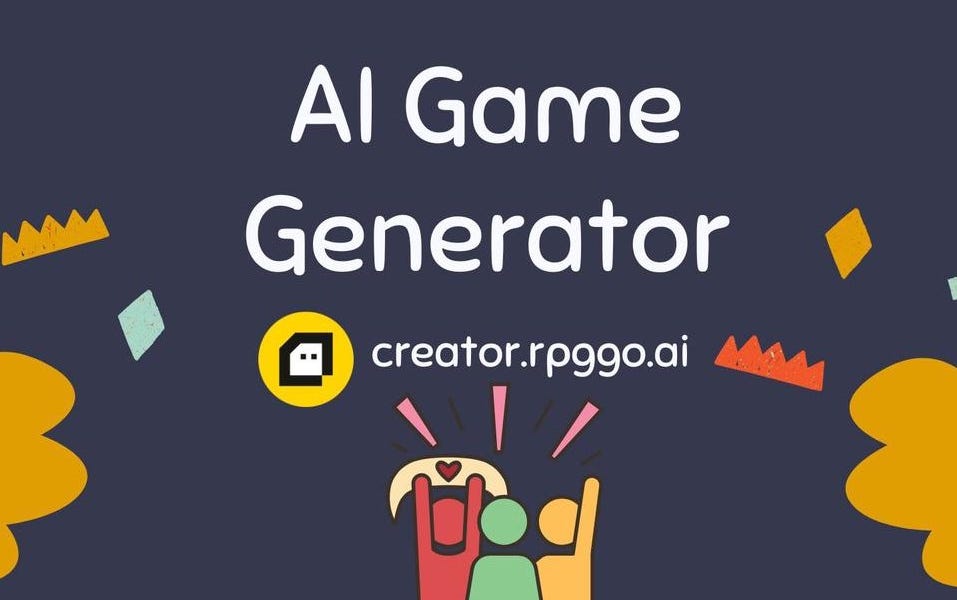 AI Game Generator for Everyone - RPGGO AI