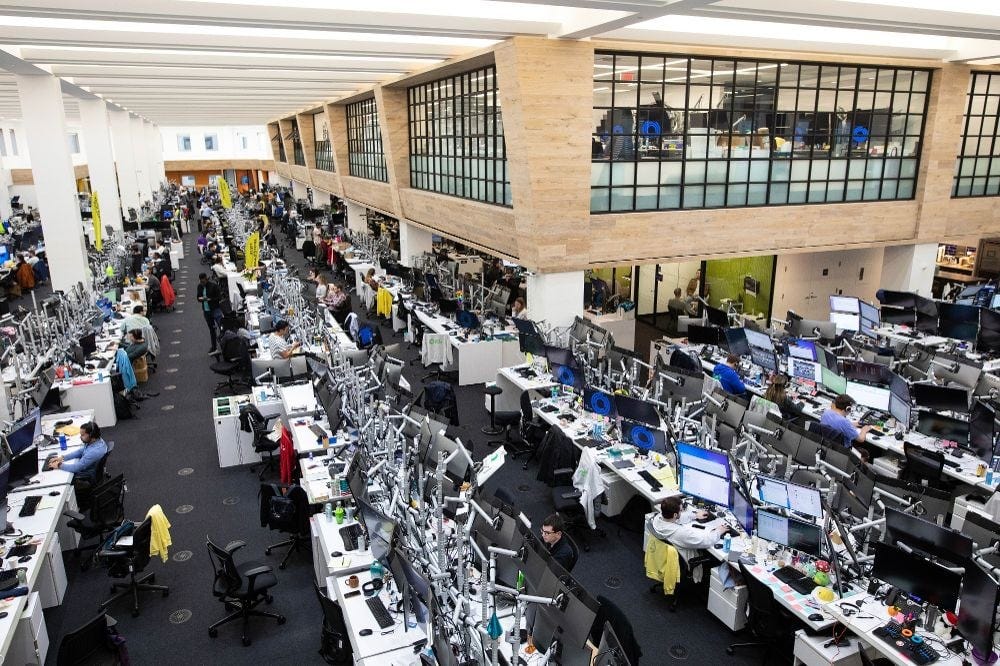 The trading floor - Cathedrals of Capitalism