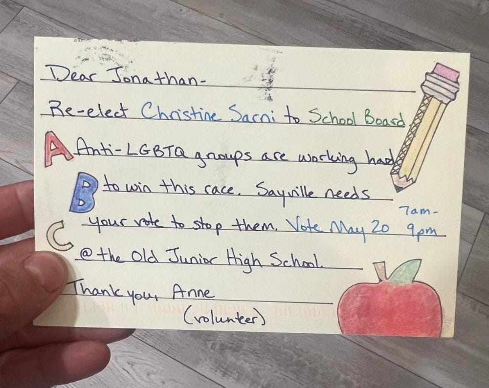 Postcards With the Greatest Impact - Writing for School Board Races