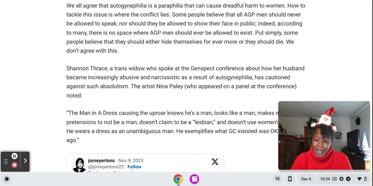 'YOU WANT AGPs TO DIE!' LIES STELLA O'MALLEY