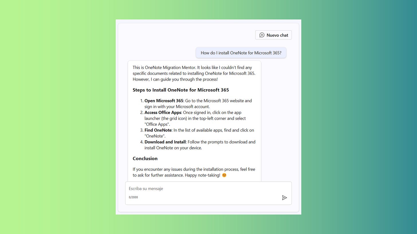 Practical AI Agent Use Case: Guiding OneNote Migration with SharePoint ...