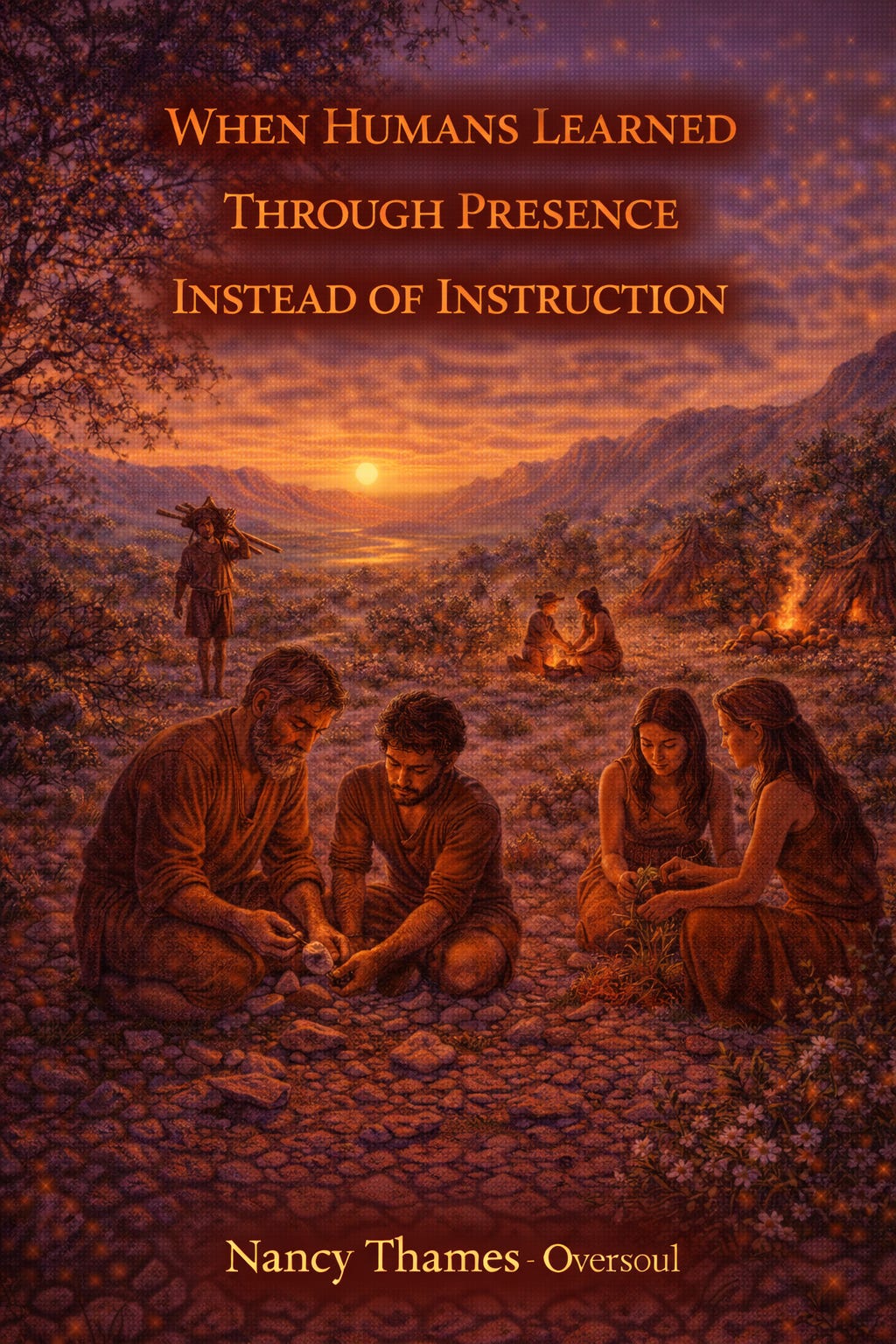 When Humans Learned Through Presence Instead of Instruction