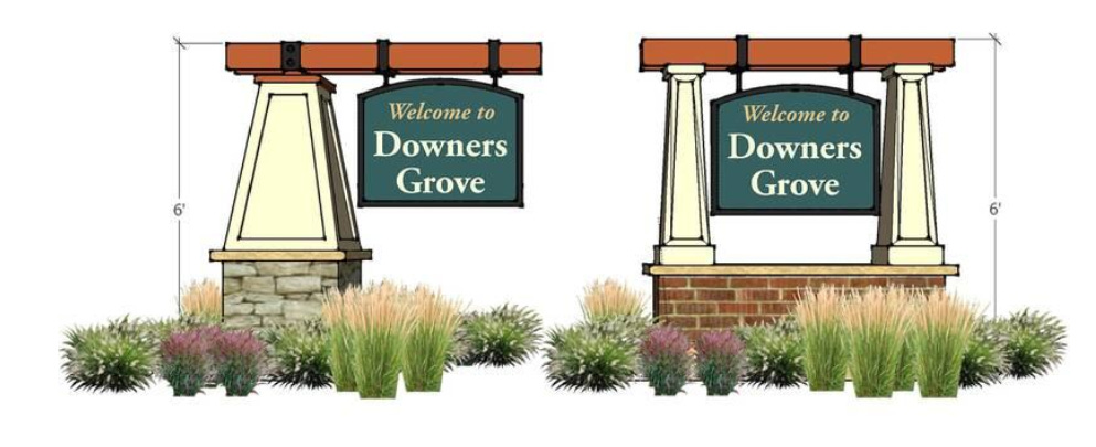 After Years of Discussion, Downers Grove Finally Has New Gateway Signs