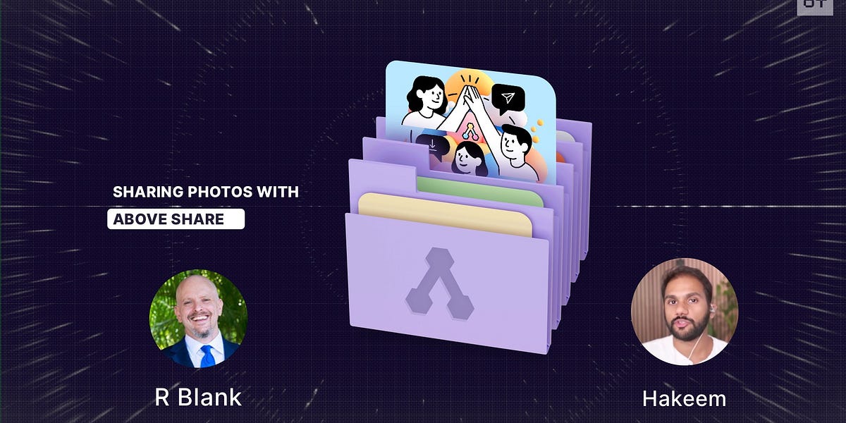 🔐 Sharing Files Without Big Tech: Meet Above Share