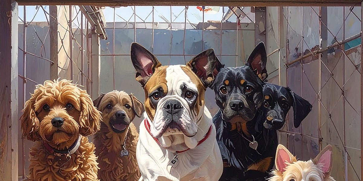The Difference Between Dogs THAT NEED Rescue and Adoptable Dogs.