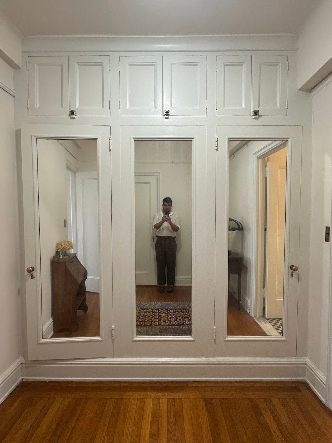 What intact prewar staff quarters look like