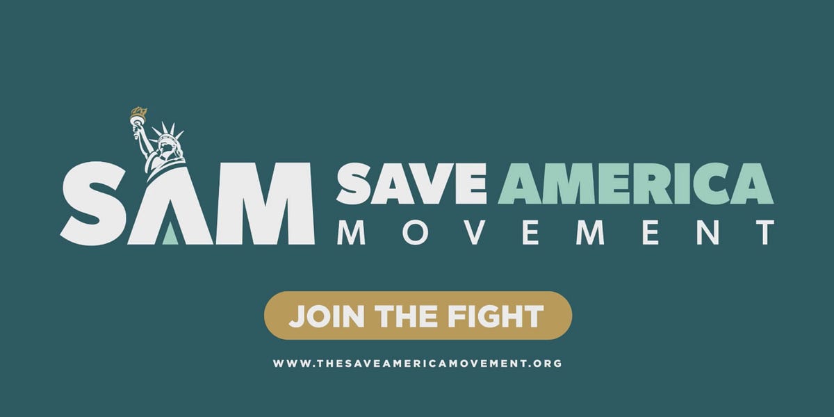 Save America Movement: Ken Harbaugh and Congressman Denver Riggleman ...