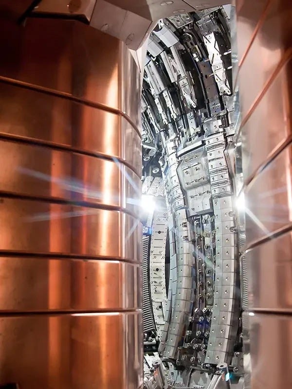 Dr. Manhattan (@thephysicsjournal): "JET fusion reactor in Culham ...
