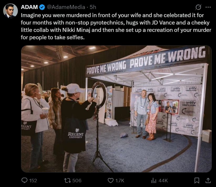 Freudian Slip Of The Year: Erika Kirk Calls TPUSA A 'Grift,' Says ...