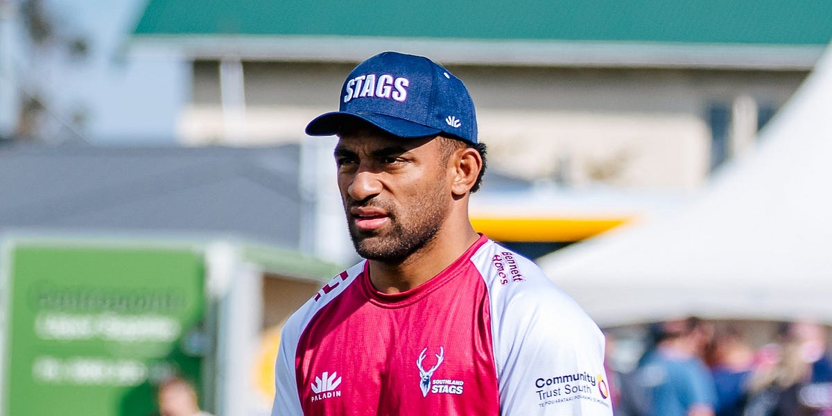 All Black Sevu Reece to make Stags debut - by Logan Savory