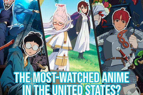 Anime By The Numbers | White Box Entertainment | Substack