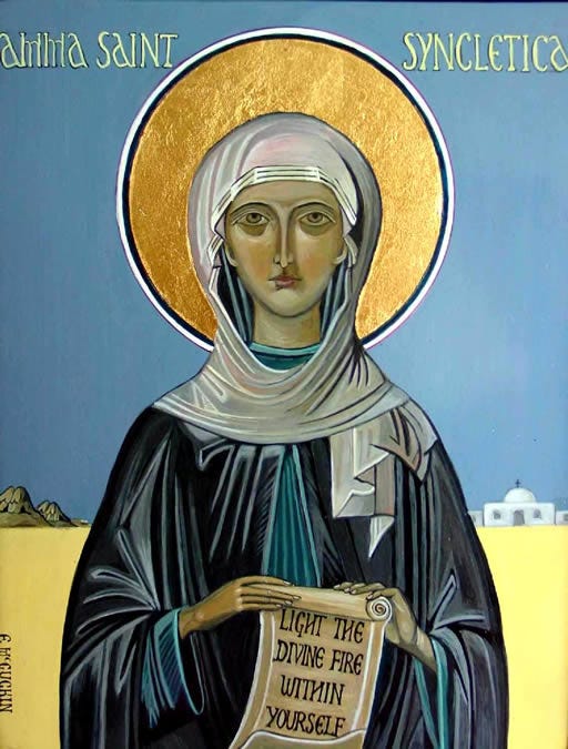 Advent Day 3: Syncletica of Alexandria