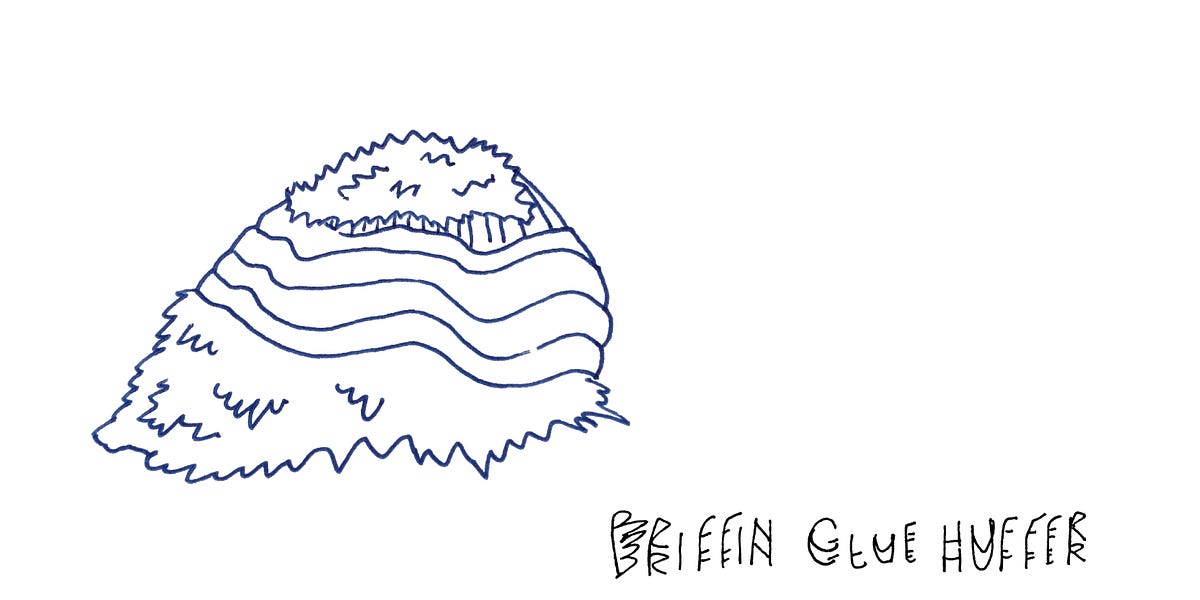 peace comes dropping slow - briffin glue huffer