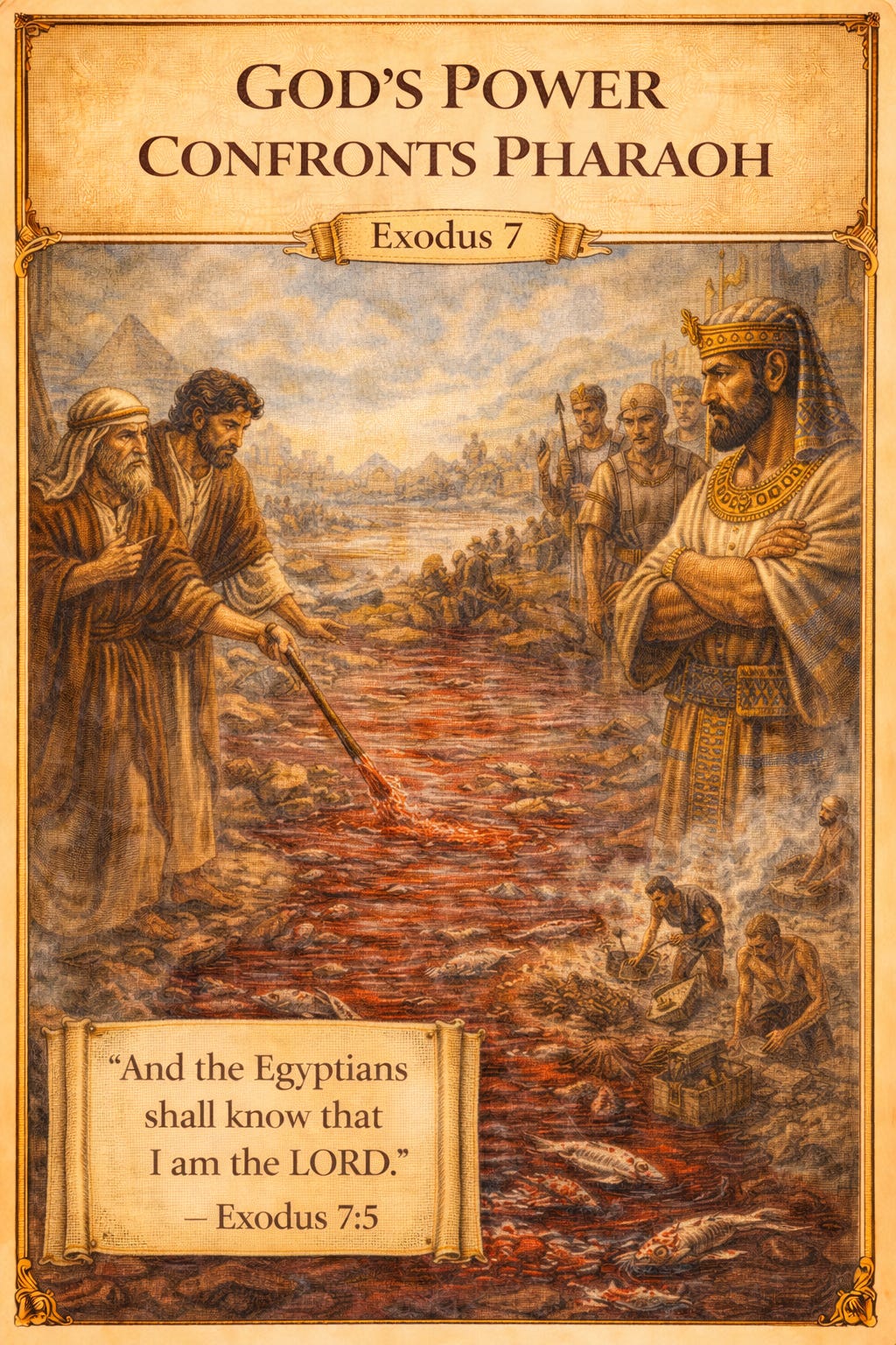 Exodus 7 — God’s Power Confronts Pharaoh