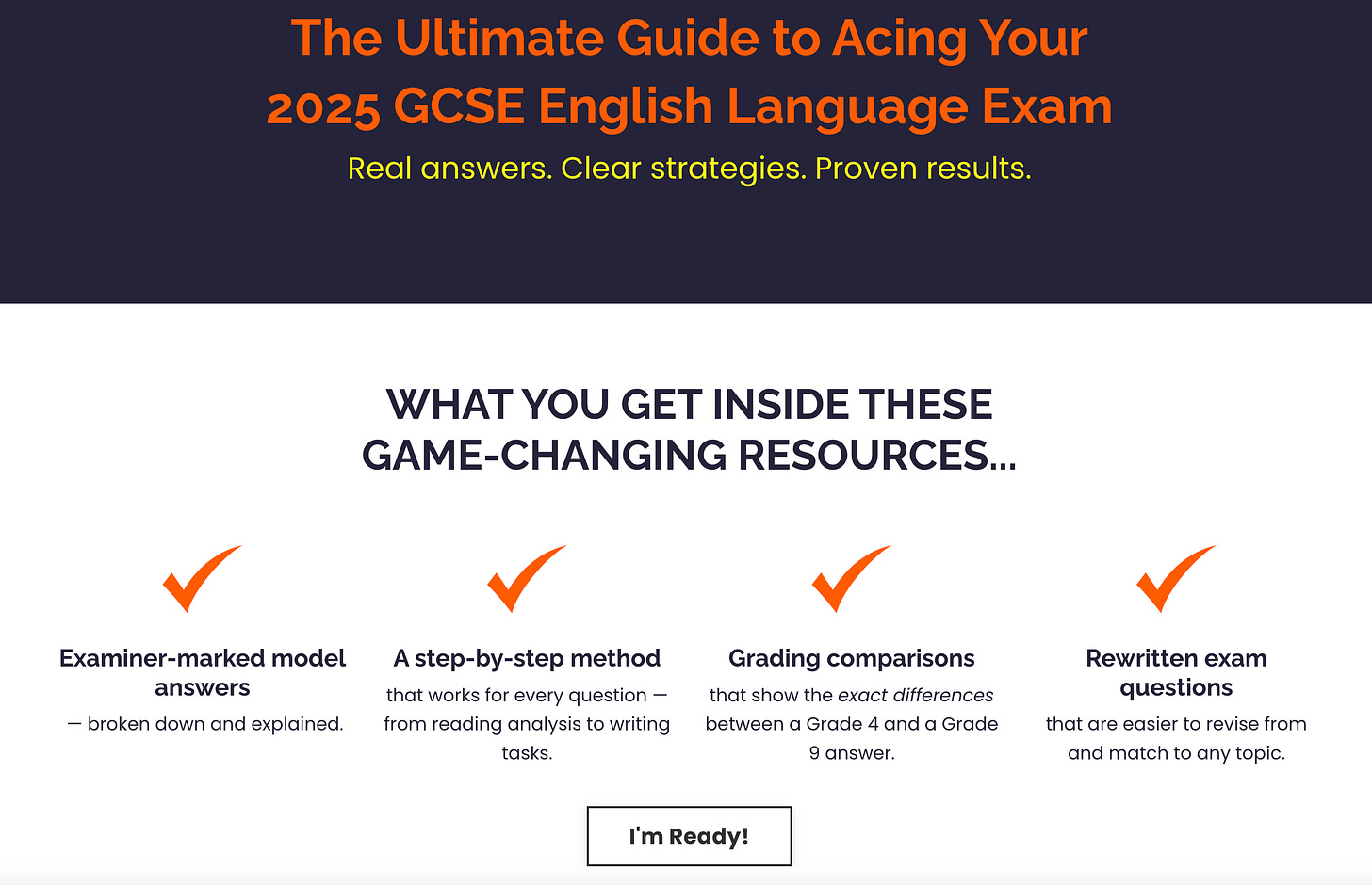 asyndetic listing examples