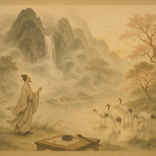 Chinese Poetry - by Dorie Snow/雪多丽 - White Rabbit Musings