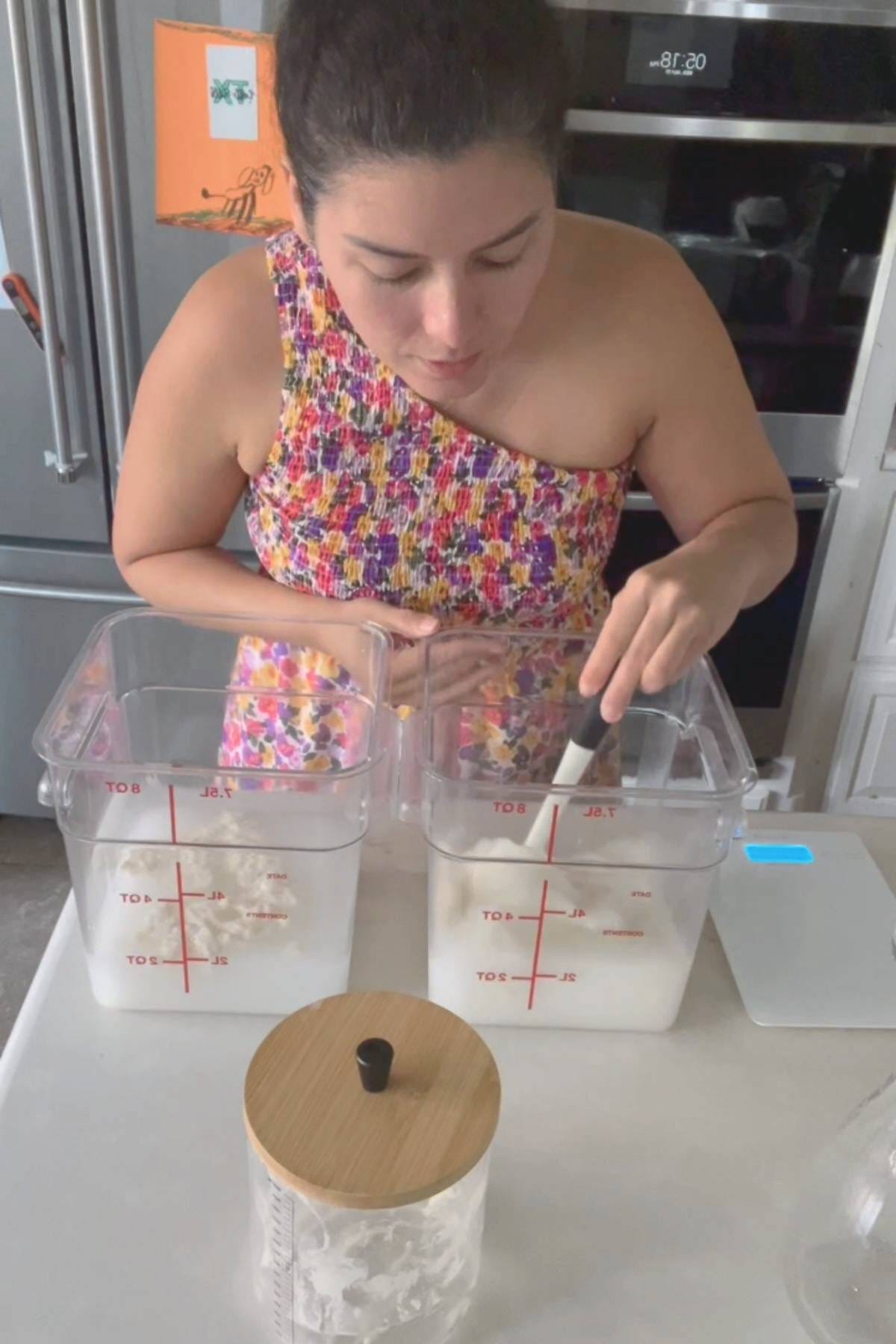 How To Make Sourdough Starter in Bulk - by Maria Baradell